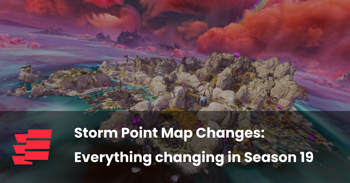 Storm Point Map Changes: Everything changing in Season 19 | esports.gg