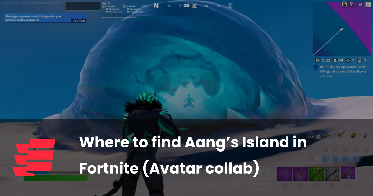 Where to find Aang’s Island in Fortnite (Avatar collab) | esports.gg